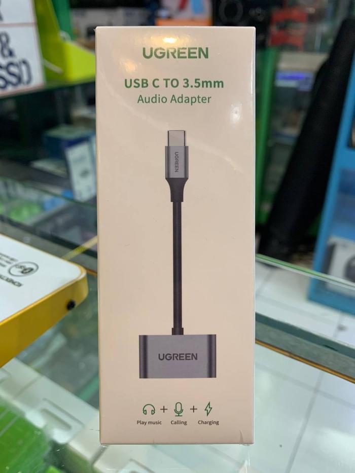Jual UGREEN Adapter Audio Splitter Type C to Type C + 3.5mm 50596 - Kota Bandung - clickclickbec ...
