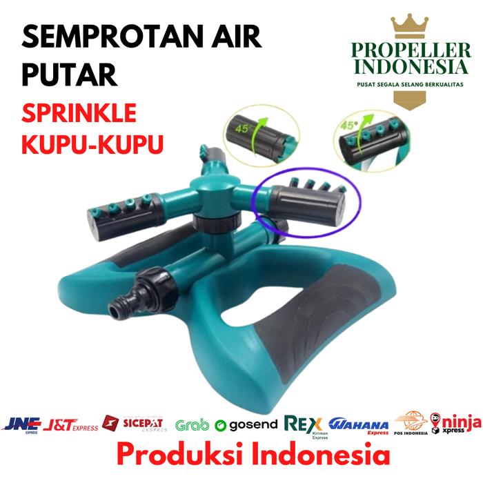 Jual Semprotan Air Putar Sprinkle Water Rotary Sprinkler Sprayer Kupu ...