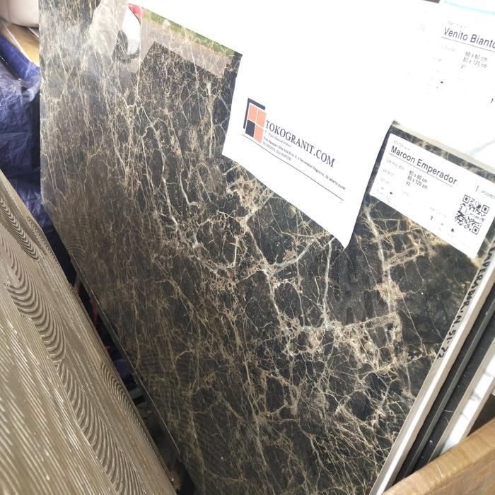 Jual GRANIT MOTIF MARMER SANDIMAS MAROON EMPERADOR 60X120 [FREE ONGKIR ...