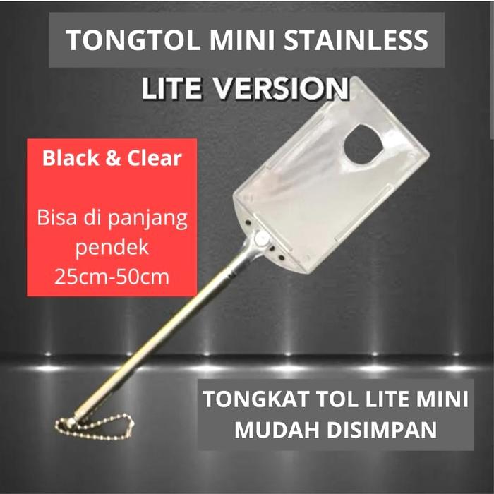 Promo Tongkat toll steinless Tongkat e-toll Adjustable tongkat toll ...