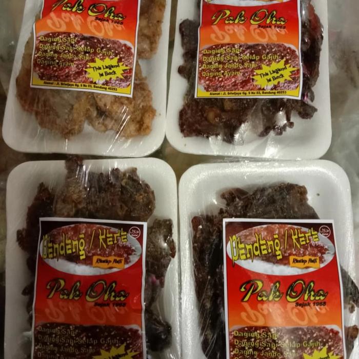 Jual Dendeng/ kere PAK OHA jando Sapi 250gr - Kota Bandung - sayuran ...