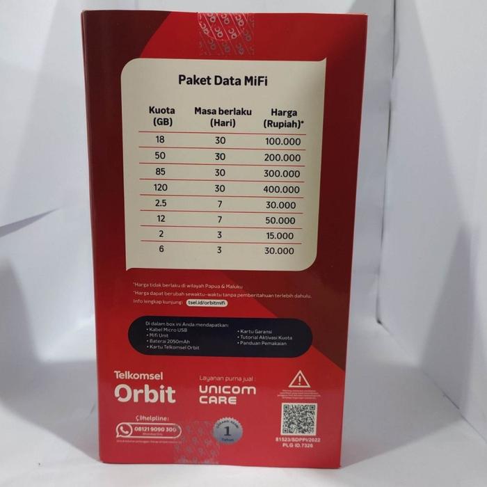 Jual Telkomsel Orbit Mifi N1 / N2 - Hkm M21 / M22 Modem Mifi Wifi 4g ...