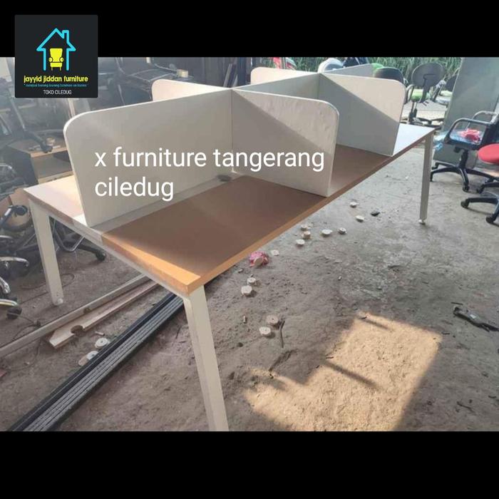 Jual meja kerja pembatas - meja kantor partisi custom - Kota Tangerang ...