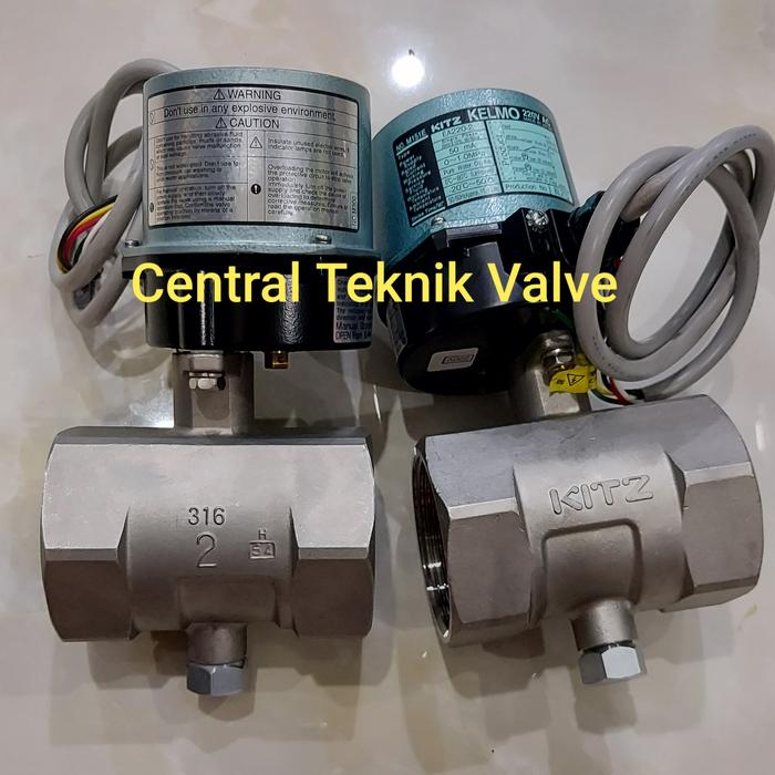 Jual Electric Ball Valve Kitz Kelmo 2"/motorized valve Kitz kelmo 2 ...