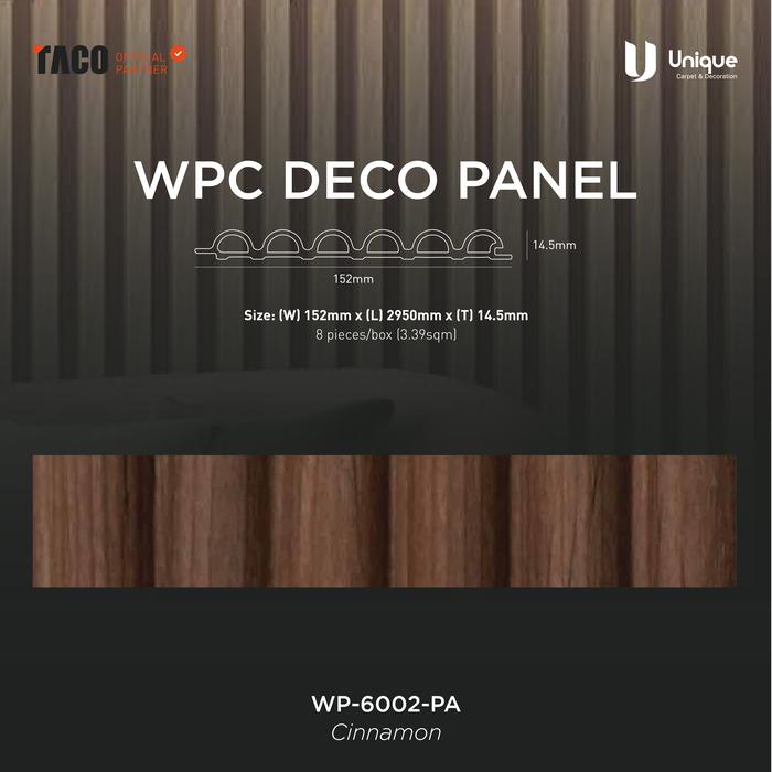 Jual TACO WPC Deco Panel Motif Gelombang / Partisi Wallpanel Small ...