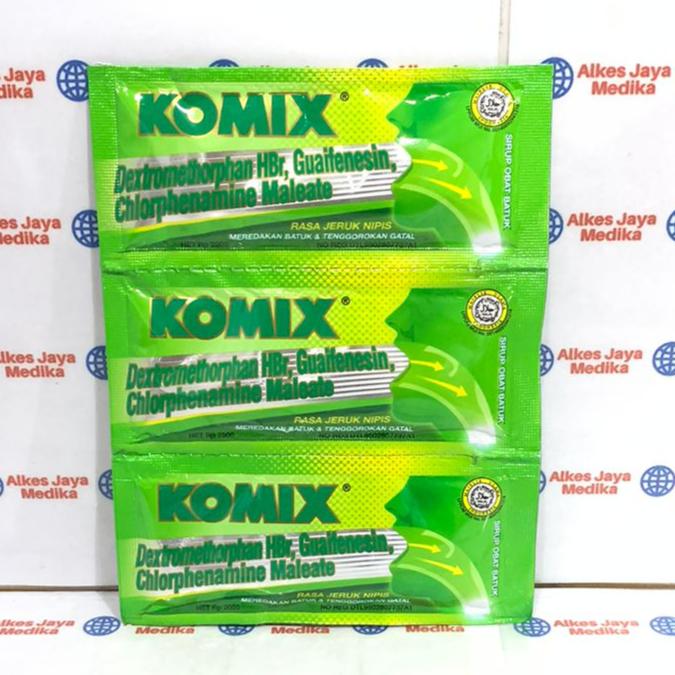 Jual Komix Rasa Jeruk Nipis isi 3 sachet (obat batuk) - Kota Tangerang ...