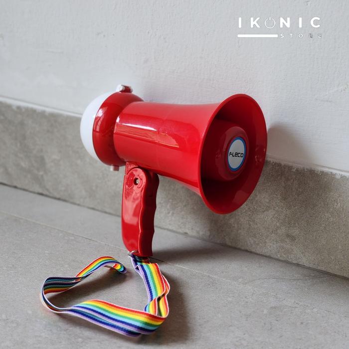 Jual Megaphone Fleco Pengeras Suara Speaker Demo Portabel Rekam Sirene ...