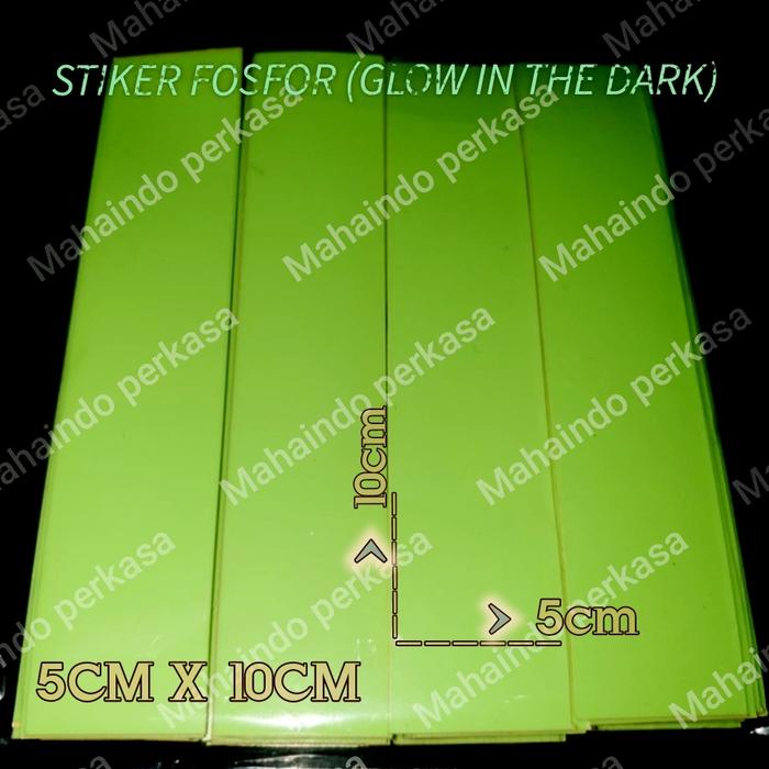 Jual STIKER FOSFOR GLOW IN THE DARK 5CM X 10CM - Jakarta Barat ...