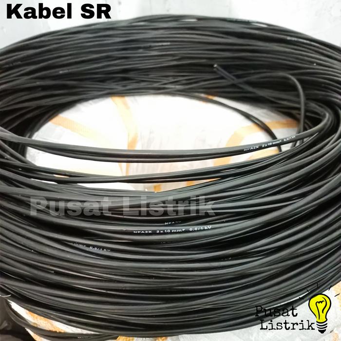 Jual Kabel SR 2x10mm Twisted Kabel Tiang Listrik Hitam Harga Permeter ...