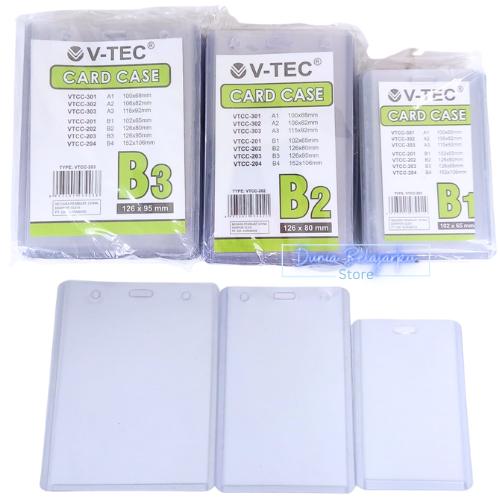 Jual Plastik Name Tag Mika Id Card V-TEC ID Card Ukuran B1 B2 B3 [Pack ...