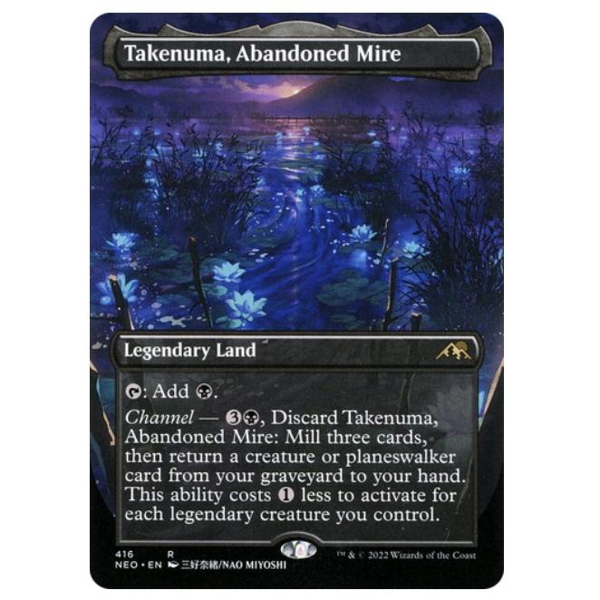 Jual Takenuma, Abandoned Mire (Borderless) - NEO - MTG - Kota Surabaya ...