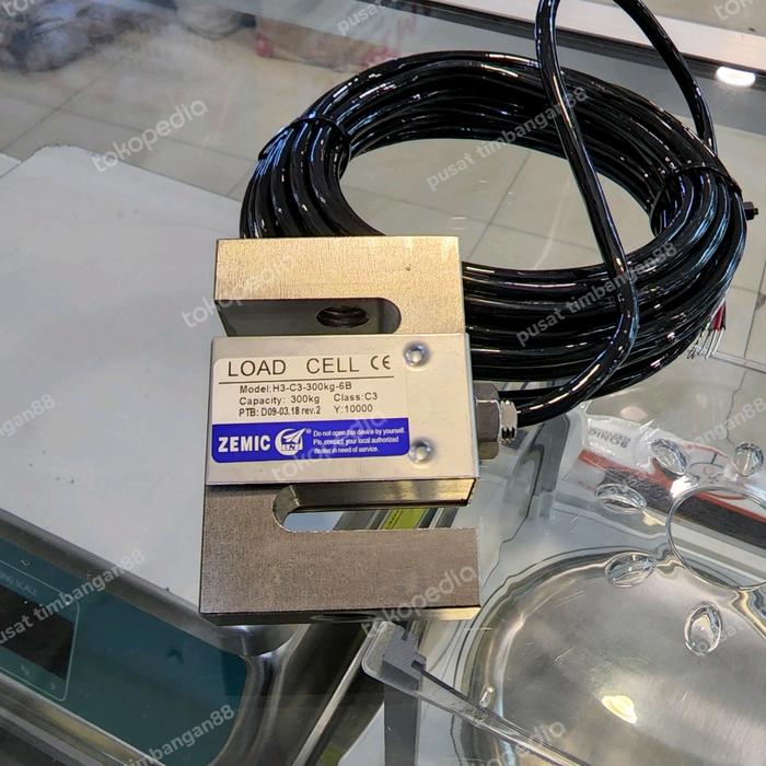 Jual load cell ZEMIC H3 300kg / load cell S 300kg / load cell tension ...