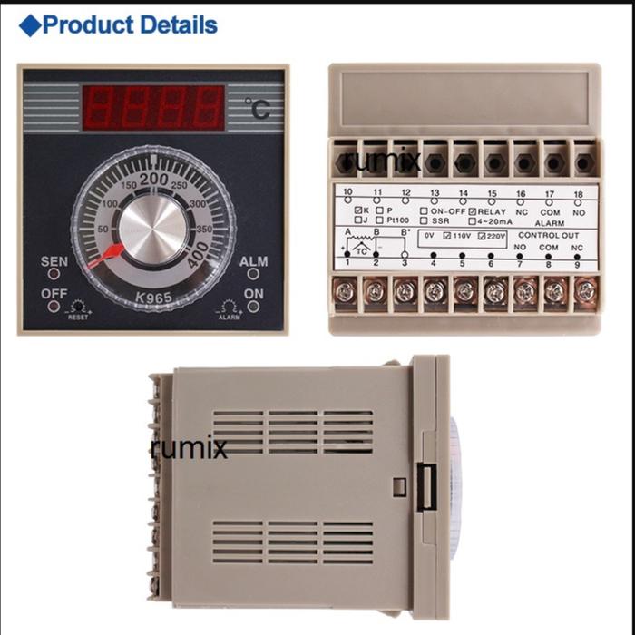 Jual Modul Temperature Thermostat suhu Digital Oven Deck Controller 220Vac - Kota Balikpapan ...