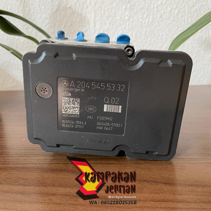 Jual ABS Module ESP Modul W204 Original Mercedes-Benz A2045455332 SET ...