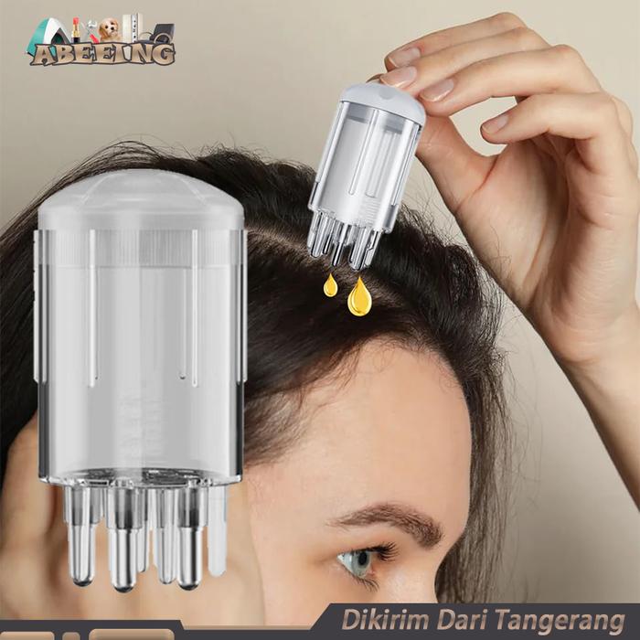 Jual Scalp Oil Applicator Scalp Aplikator Akar Rambut Obat Pijat Sisir ...