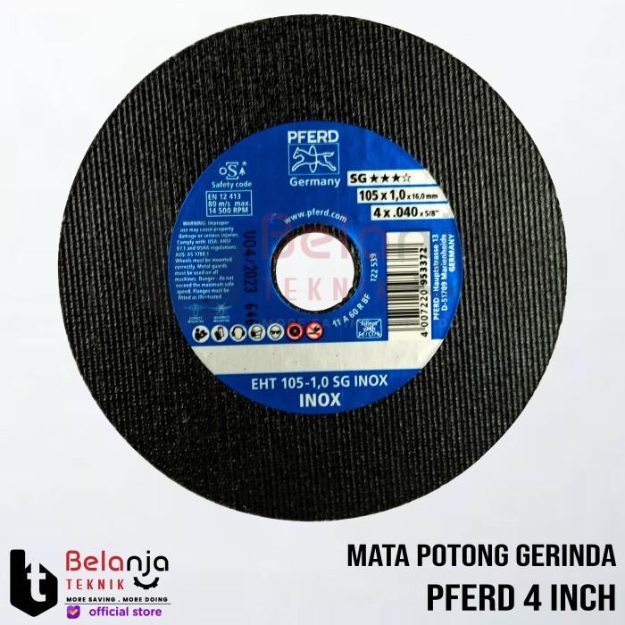 Jual Pferd Batu Gerinda Mata Potong Besi 4 Inch X 1 MM Cutting Disc ...