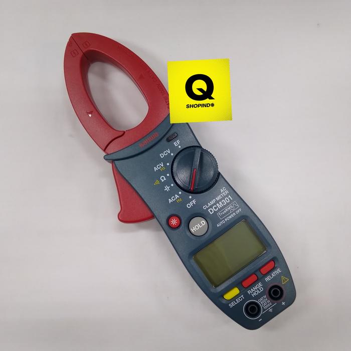 Jual Sanwa DCM 301 / DCM-301 / Tang Ampere 1000A AC RMS / Clamp Meter ...