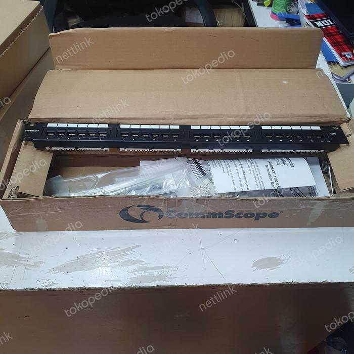 Jual patch panel 24 port cat 6 SYSTIMAX COMMSCOPE original - Jakarta ...