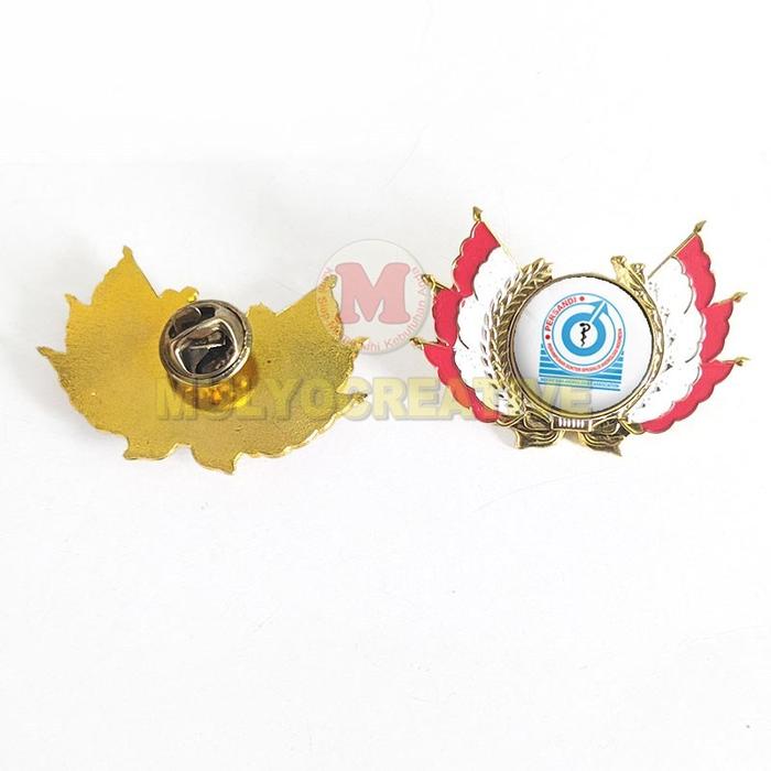 Jual Pin Persandi Pin Bros Wing Logo Persandi - Bendera , Jarum - Kab ...
