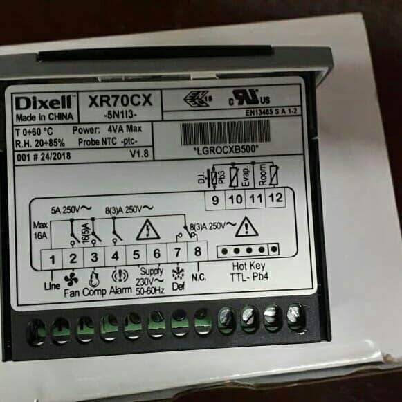 Jual Digital Thermostat Control Dixell XR 70 CX 220V - Jakarta Utara ...