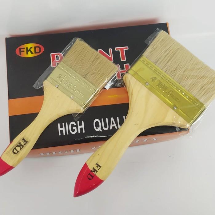 Jual Kuas cat 3 inch kuas cat tembok 3" kuas 3 inci - Jakarta Utara ...