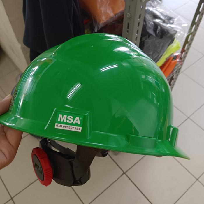 Jual Helm Safety MSA LOKAL warna Hijau + FASTRACK - Jakarta Barat ...