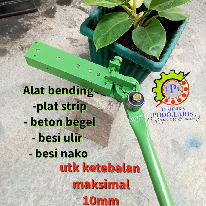 Jual alat bending besi plat dan beton 10mm,alat penekuk besi - Kab ...