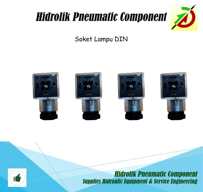 Jual SOCKET DC LAMPU DIN CONECTOR KAKI 3 MODEL BENING /SOCKET DC LAMPU ...