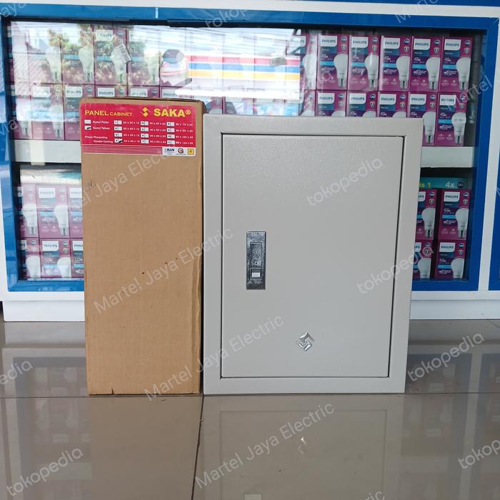 Jual Box panel listrik SAKA 30X40X15 kunci tekan - Kab. Sleman - Martel ...