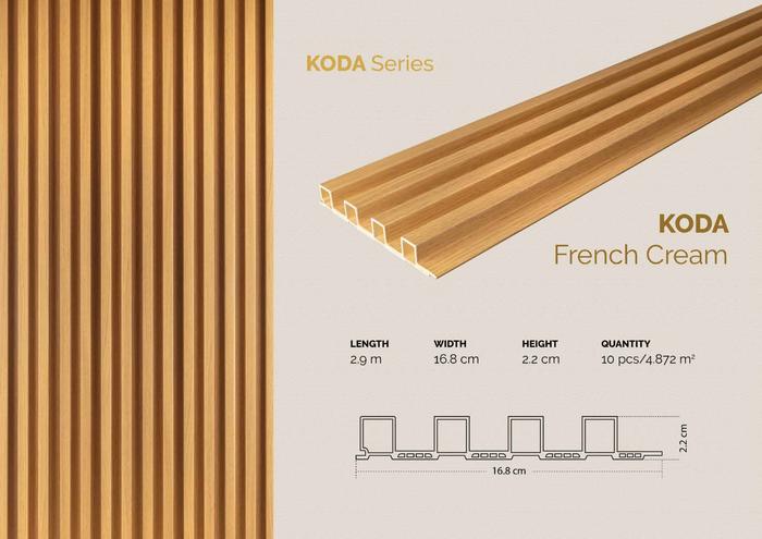 Jual GAIA - KODA Series Wood Panel / Wallpanel 3D PVC / Wall Panel ...