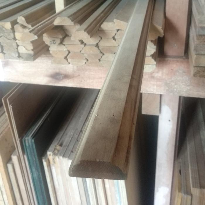 Jual list lis kayu tembok molding moulding lemari lebar 4cm - Kota ...