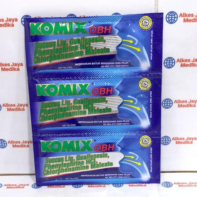 Jual Komix OBH Sachet isi 3 sachet (obat batuk) - Kota Tangerang ...