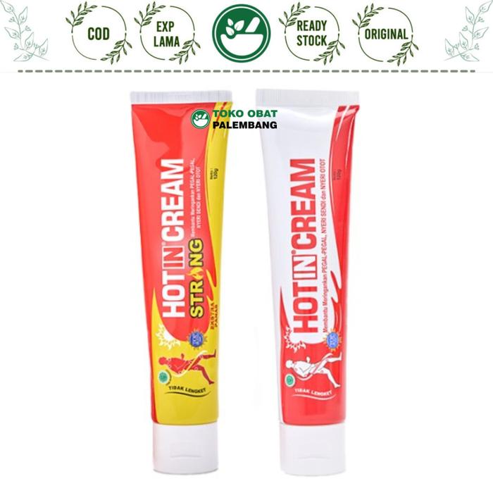 Jual HOT IN CREAM TUBE 120 GRAM HOTIN KRIM SAKIT OTOT STRONG ORIGINAL ...