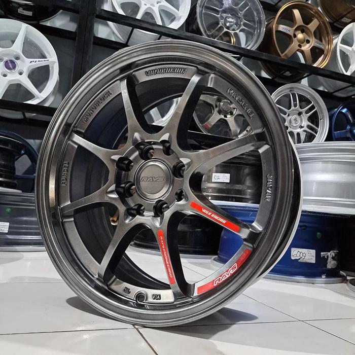 Jual velg racing ring 16 VOLKRAYS CE28 FLOW FORMING velg r16 raize vios ...