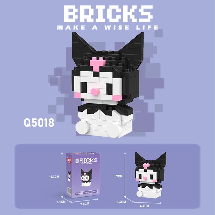 Promo Bricks Mainan Balok Susun Disney Mini Blok Karakter Kartun Block ...