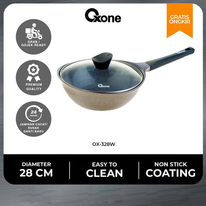 Promo Oxone OX328W Wok Pan 28 cm Anti Lengket | Areum Korean Collection Cicil 0% 3x - Jakarta ...