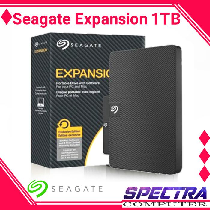 Jual Seagate Expansion 1TB - Eksternal Hardisk HDD USB3.0 - Garansi Resmi - Kota Surakarta ...