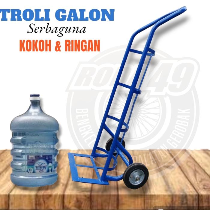 Promo Troli Galon Alat Angkut Barang - Kota Bandung - Roda 49 | Tokopedia