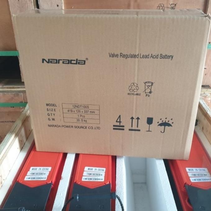 Jual Battery VRLA Narada 12V 100Ah New Import Best Performance - Jakarta Barat - channa_aquatik ...