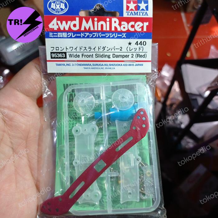 Jual Tamiya 95363 wide Front sliding damper red merah mirip fully ...