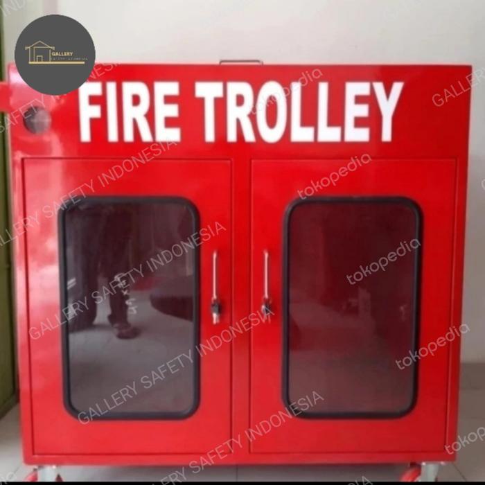 Jual FIRE TROLLEY / TROLLEY APAR / LEMARI PEMADAM / LEMARI APAR ...