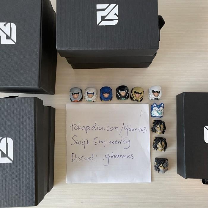 Jual Zero Sky x GMK Arch Cyber Marshal Artisan for Mechanical Keyboard ...