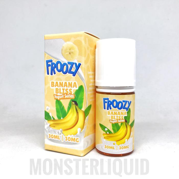 Jual [ SALT NIC ] FOOM FROOZY YOGURT SERIES BANANA BLISS 30MG 30ML LIQUID - Jakarta Utara ...