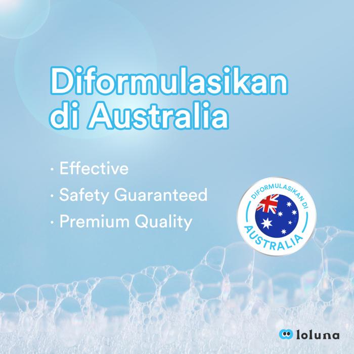 Jual Loluna Head To Toe Baby Wash 5x Ceramide /sabun Sampo Mandi 300ml ...