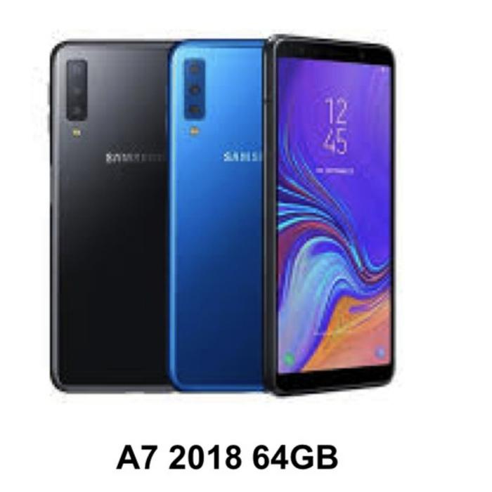 Promo Handphone samsung galaxy A7 2018, bekas, warna hitam - Jakarta ...