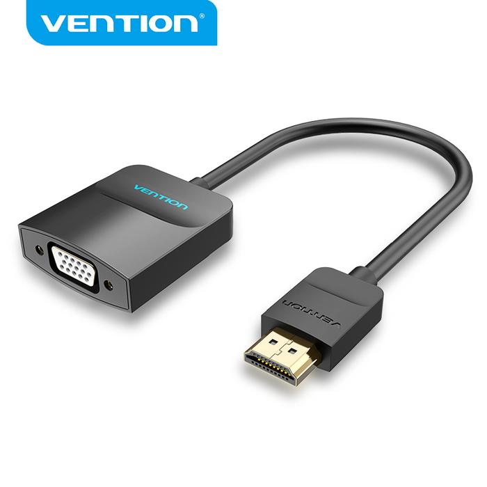 Promo Converter Display Vention HDMI to VGA Black - 42154 - Jakarta ...