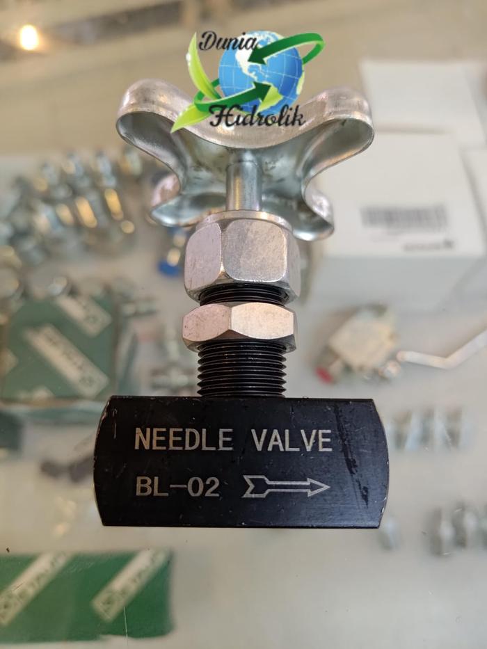 Jual NEEDLE VALVE 1/4 INCH / BL 02 / BL-02 / NIDEL VALVE - Jakarta ...