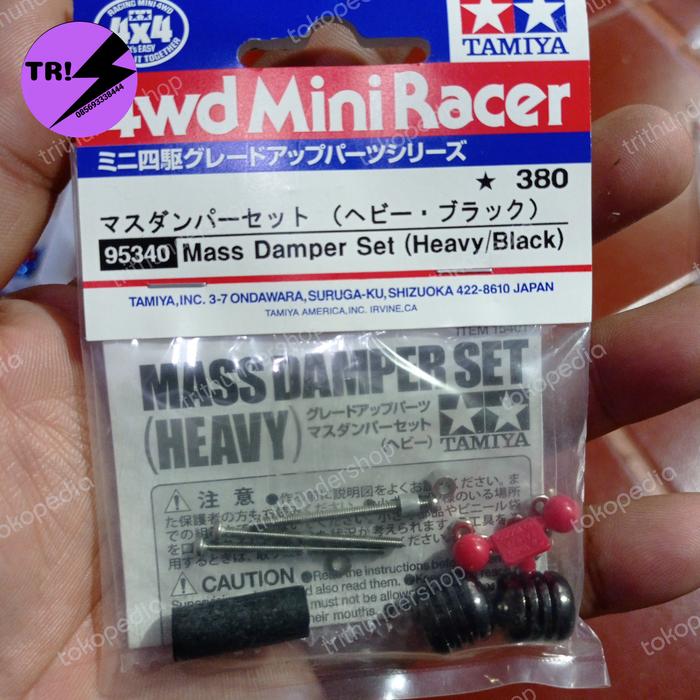 Jual Tamiya 95340 mass damper set heavy black damper galon hitam ORI ...