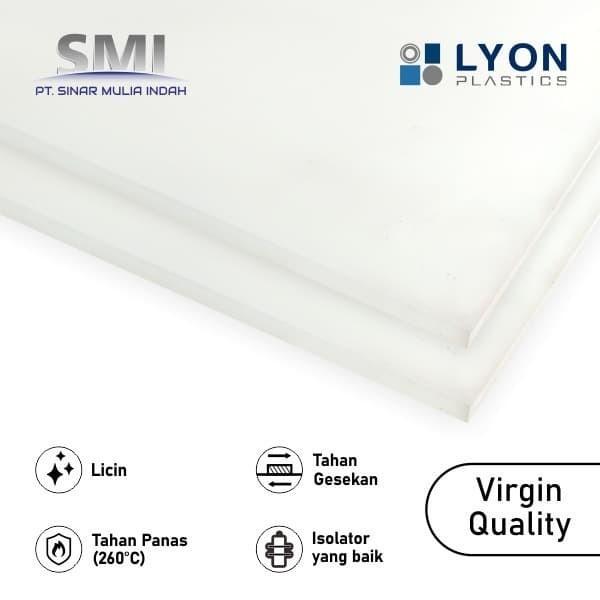 Jual Plat Teflon PTFE Putih Lembaran 20MM x 1M x 1M - SMI Store - Kota Surabaya - Sinar Mulia ...