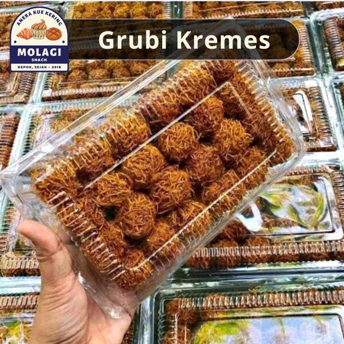 Jual Grubi Ubi Kremes Manis Gula Jawa (isi 42 pcs) - Molagi Snack ...